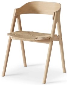 Jídelní židle z bukového dřeva s ratanovým sedákem Findahl by Hammel Mette
