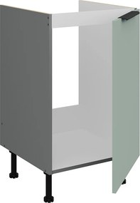 ARIA sa | dolní skříňka 50 ZL 1F dřezová | 50 cm | ANTI FINGERPRINT povrch | antracit/aquamarine