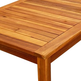 Zahradní konferenční stolek 110 x 60 x 45 cm masivní akácie 316401