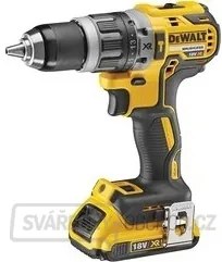 Aku bezuhlíková vrtačka/šroubovák s příklepem DeWALT DCD796D2 18V XR Li-Ion 2x2,0 Ah + kufr
