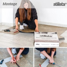 Stilista Vinylová podlaha  7,5 m² - šedý kámen