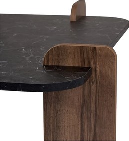 Černý konferenční stolek 90x90 cm Marais – Nordure