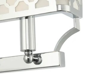 Designové nástěnné svítidlo Verno chrom