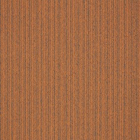 Kobercové čtverce Modulyss First Streamline 306 - oranžové - 50x50 cm