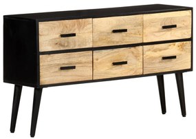 Příborník 110 x 33 x 64 cm masivní mangovníkové dřevo 322678
