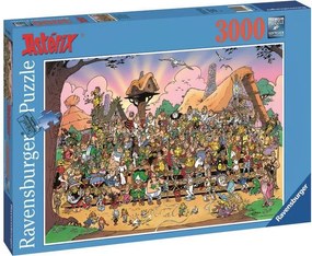 Ravensburger puzzle asterix a obelix: rodinná fotka 3000 dílků