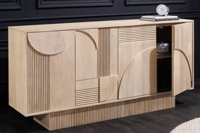 Invicta Mangová komoda ART DECO světlá 170 cm 44060