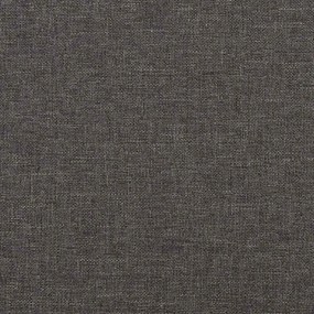 Relaxační židle tmavě šedá textil 341291