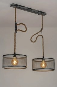 Závěsné designové industriální svítidlo nad jídelní stůl Divornno
