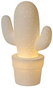 LUCIDE CACTUS White stolní lampa