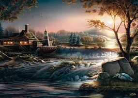SCHMIDT Puzzle Terry Redlin: Lights in the Wild / 1000 dílků / od 12 l