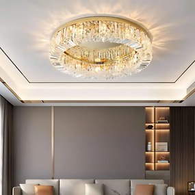 Toolight Toolight, stropní svítidlo 60cm, 8xE14, APP1729-8C, zlatá lesklá, OSW-06355