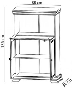 KORA a | komoda KK5 | 88 cm | andersen