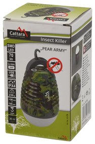 Cattara Nabíjecí svítilna s lapačem hmyzu Pear army, 70 lm