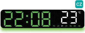 JVD Digitální budík do sítě s teploměrem a češtinou JVD SB111.3