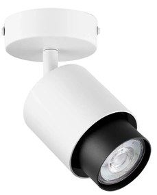 Bílá designová stropní svítilna Ison