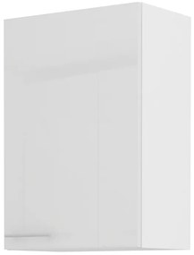 Horní kuchyňská skříňka Lavera 50 G 72 1F (bílá + lesk bílý). 1032352