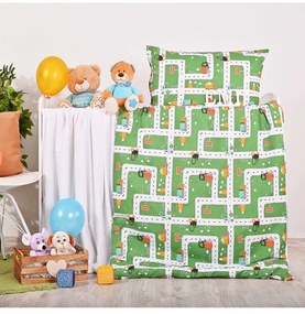 Povlečení dětské Cesta EMI, Dětský set 130x90 + 65x45