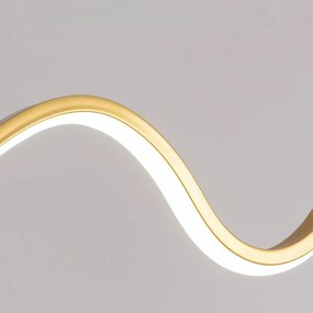 Toolight Toolight, LED závěsné osvětlení 120cm, 36W, 3000K, LHJ034-CP, zlatá matná, OSW-60021