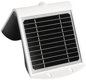 Exteriérové ​​solární nástěnné LED svítidlo Butterfly, 1x LED 3,2w, bílá, pohybový senzor