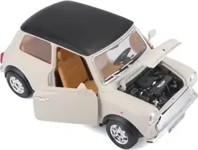 Bburago Mini Cooper (1969) Beige / měřítko 1:18 / od 3 let / Béžová