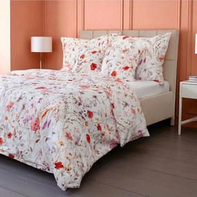 Saténové povlečení LUXURY COLLECTION Luční tanec - 1x 240/220, 2x 70/90cm