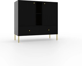ADRK Furniture Komoda 2D 2S 2P Tili ADRK-CHES-TIL-2D-2S-2P-B