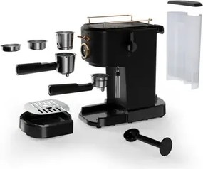 Princess 249417 černá / Espresso kávovar / 1100 W / 20 bar / mletá káv