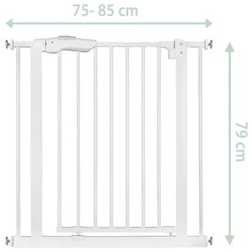 Bezpečnostní zábrana brány bílá Nukido 718001