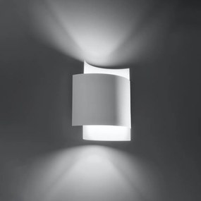 Sollux Lighting Nástěnné svítidlo IMPACT bílé