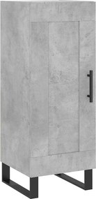 Skříň highboard betonově šedá 34,5x34x180 cm kompozitní dřevo 3199133
