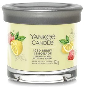 Yankee Candle vonná svíčka Signature Tumbler ve skle malá Iced Berry Lemonade 122 g