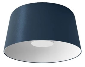 Linea Lihgt CA051DLUMDI Delfi_S, moderní stropní svítidlo, 13W LED 2700K, modrá, průměr 35cm