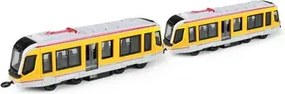 RAPPA 235588 Kovová tramvaj žlutá 20 cm / od 3 let