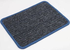Zátěžový koberec Falcon Stripe 183 Modrá Metráž šíře 4m