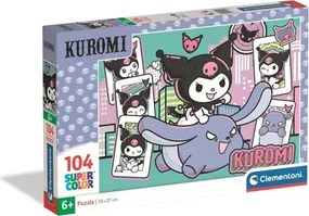 CLEMENTONI Puzzle Kuromi / 104 dílků