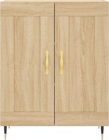 Skříň highboard dub sonoma 69,5 x 34 x 180 cm kompozitní dřevo 3189936
