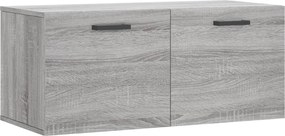 vidaXL Nástěnná skříňka 80 x 36,5 x 35 cm kompozitní dřevo [830082] Barva: Bílá