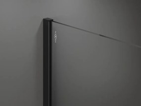Mexen Kioto sprchová stěna Walk-in 60 x 200 cm, černý rám 8 mm, černá - 800-060-101-70-70