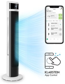 Klarstein Icetower Smart, sloupový ventilátor, 45 W, ovládání přes aplikaci