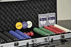 Poker set 500 ks žetonů s příslušenstvím