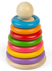 Bigjigs Toys Nasazování tvarů na tyč