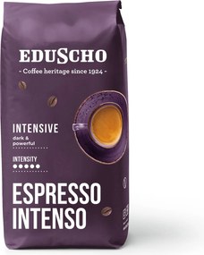 Eduscho Espresso Intenso - 1 kg zrnkové kávy - Intenzita: 5/5