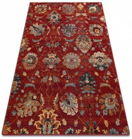 Vlněný kusový koberec Latica rubínový 200x300cm
