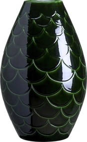 Váza Misty vysoká 40 cm zelená
