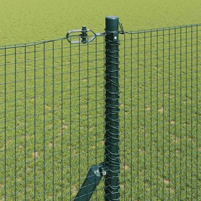 Zemní upevnění svařované drátěné ploty 25 x 1,5 m Zelená 3351739