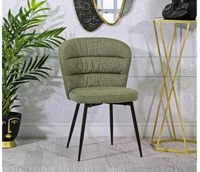 Designová jídelní židle Bardolph zelená