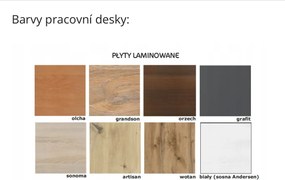 Drewmix Rozkládací jídelní stůl Alba 1 - deska BÍLÁ, nohy a podstava ČERNÉ