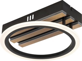 XXXLutz STROPNÍ LED SVÍTIDLO, 25/25/8,5 cm - Stropní svítidla - 004558514001