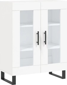Skříň highboard bílá 69,5 x 34 x 180 cm kompozitní dřevo 3195755